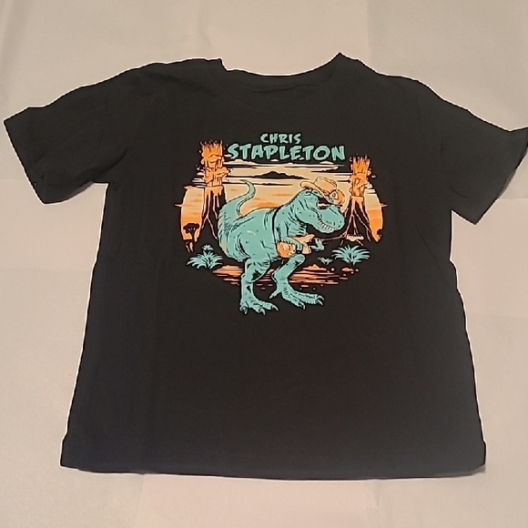 Shirts & Tops | Chris Stapleton Dinosaur Graphic Kids Tshirt | Poshmark
